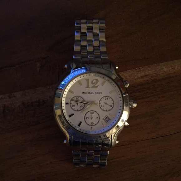 Michael Kors | Accessories | Michael Kors Silver Bracelet Watch | Poshmark